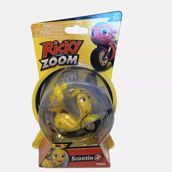 TOMY | Toys | Scootio Ricky Zoom Scooter 3 Action Figure By Tomy Nib ...